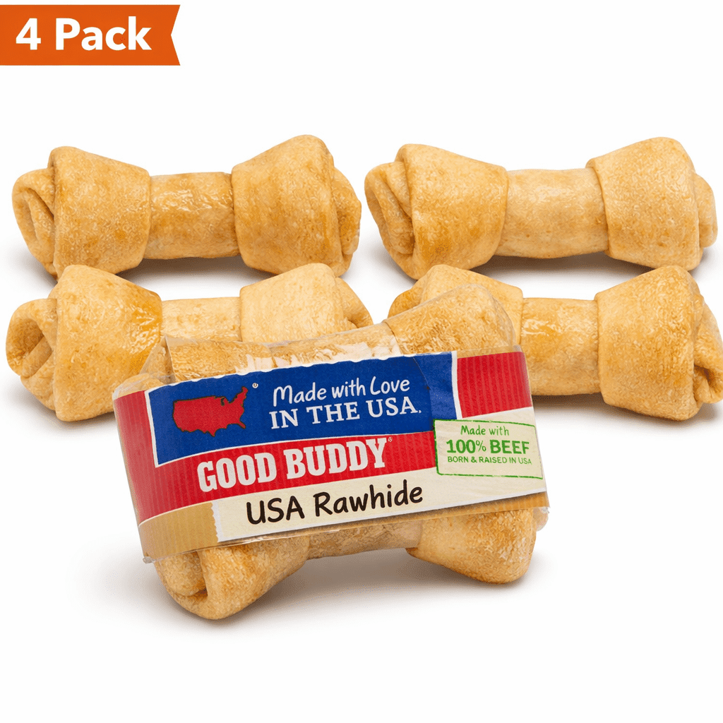Castor & Pollux Good Buddy Made in USA Natural Chicken Flavor Rawhide ...