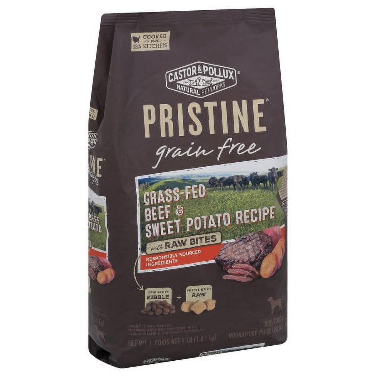 Castor & Pollux: Pristine Grain Free Grass-fed Beef & Sweet Potato ...
