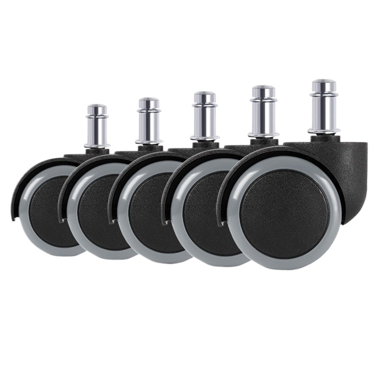 Castor Wheels 5pcs Universal Mute Wheel 2" Office Chair Caster ...