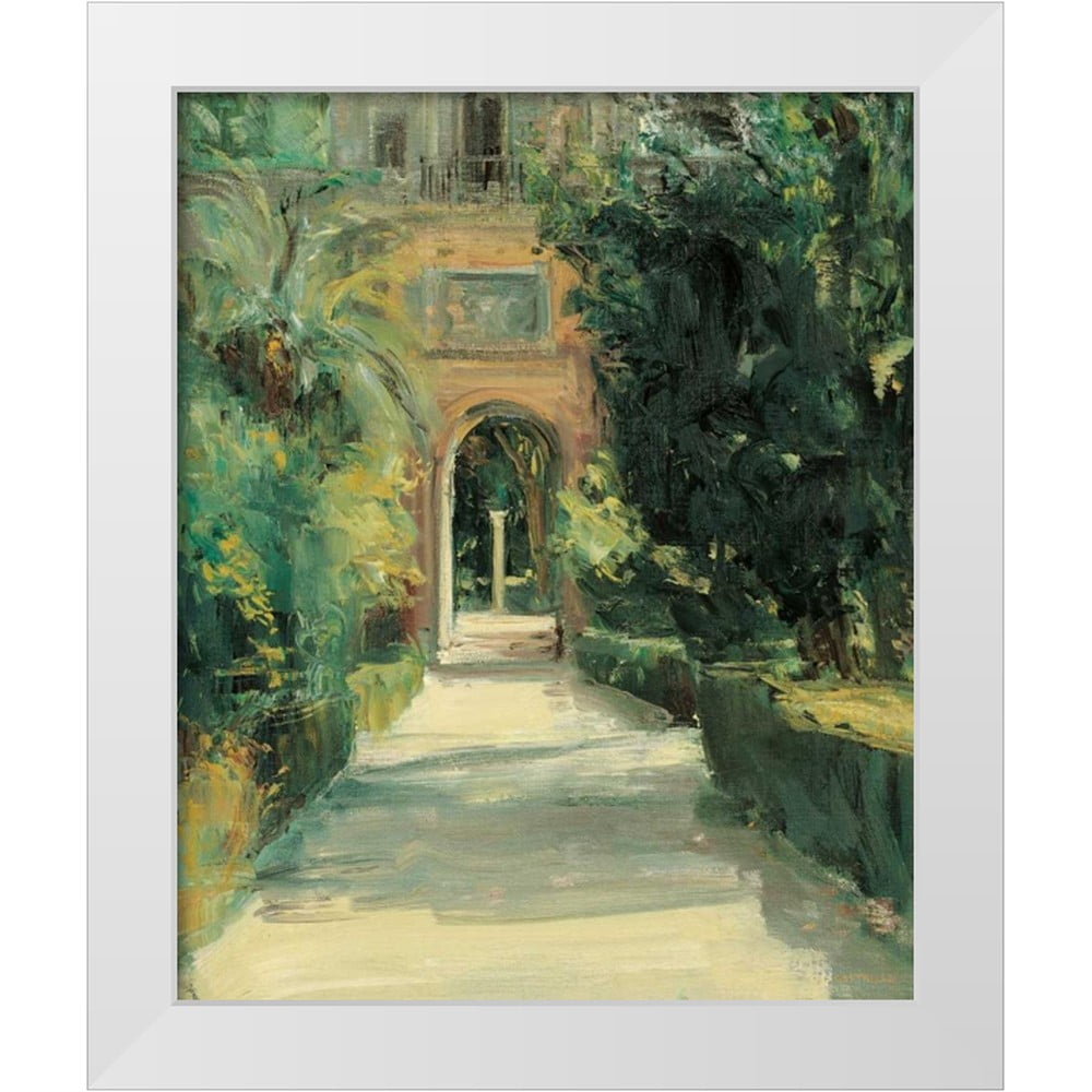 Castrillo, Jose Luis 26x31 White Modern Wood Framed Museum Art Print ...