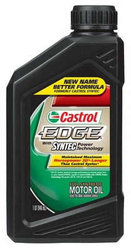 Castrol 06250 Syntec Power Technology Motor Oil, quart, Each - Walmart.com