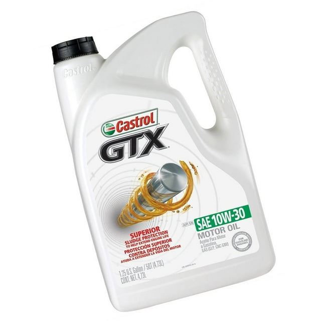 Castrol 10W-30 Conventional Motor Oil 03093 - Amber Ideal for ...