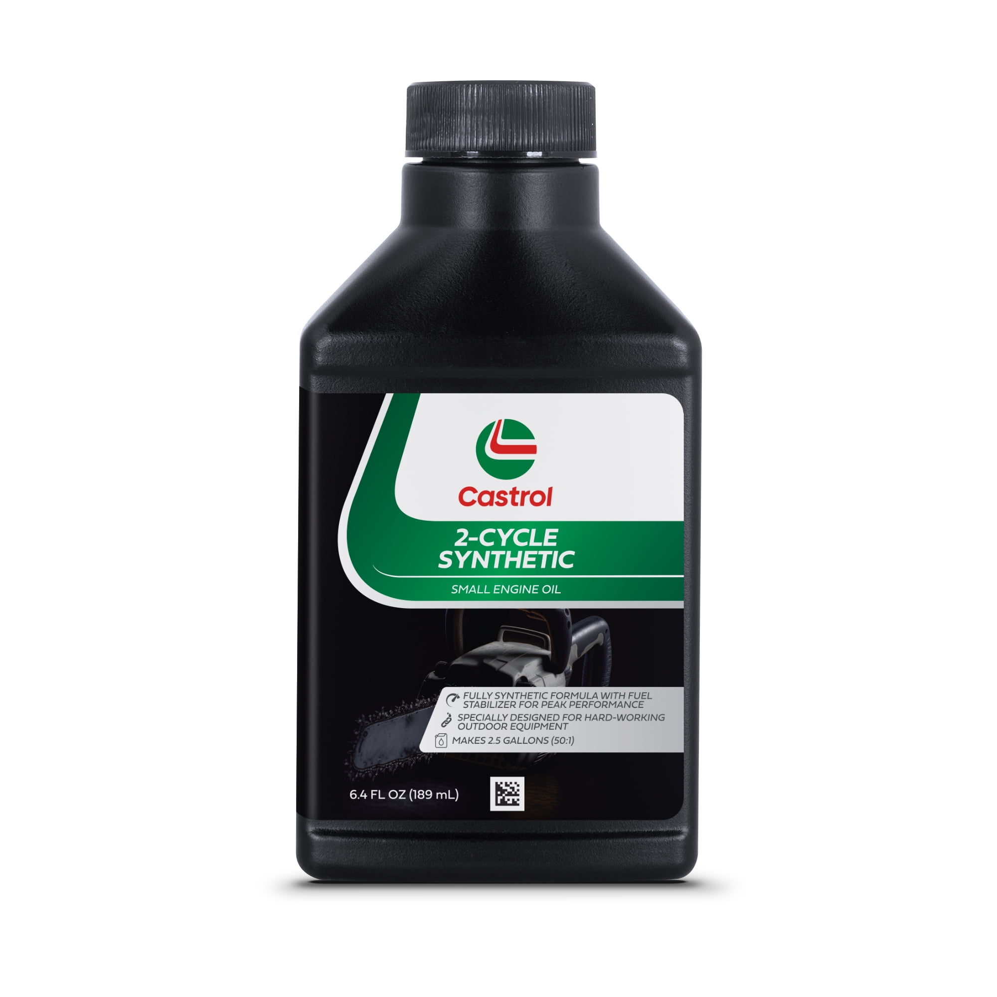 Castrol 2 Cycle Full Synthetic Oil – Small Engine Formula – 50:1 Mix ...