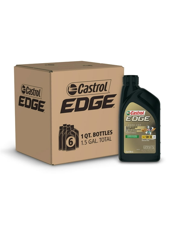 Castrol EDGE 5W-30 in Castrol Oil - Walmart.com