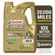 Castrol EDGE Extended Performance 0W-20 Advanced Full Synthetic Motor ...