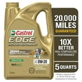 Castrol EDGE High Mileage 0W-20 Advanced Full Synthetic Automotive ...