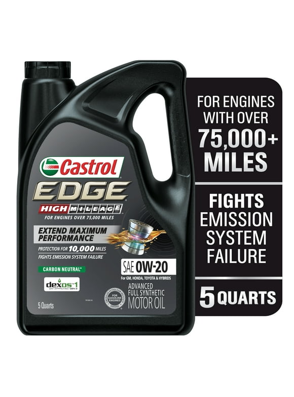 0W-20 Synthetic Oil in Synthetic Oil - Walmart.com