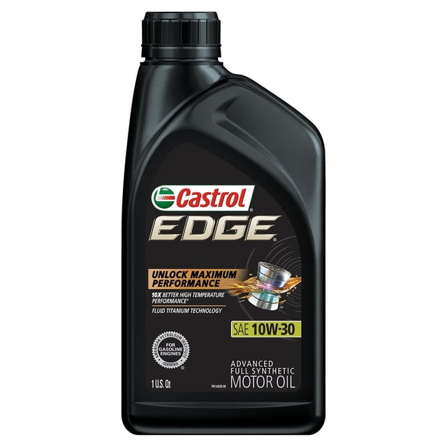 Castrol Edge 10W-30 Advanced Full Synthetic Motor Oil, 1 Quart ...
