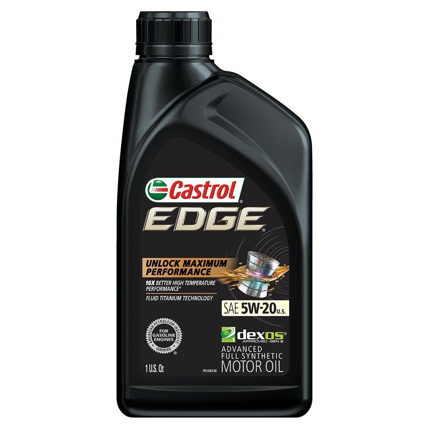 Castrol EDGE 5W-50 Advanced Full Synthetic Motor Oil, 1 Quart - Walmart.com