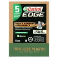 Castrol Edge 5W-20 Advanced Full Synthetic Motor Oil, 5 Quarts Eco Pack ...