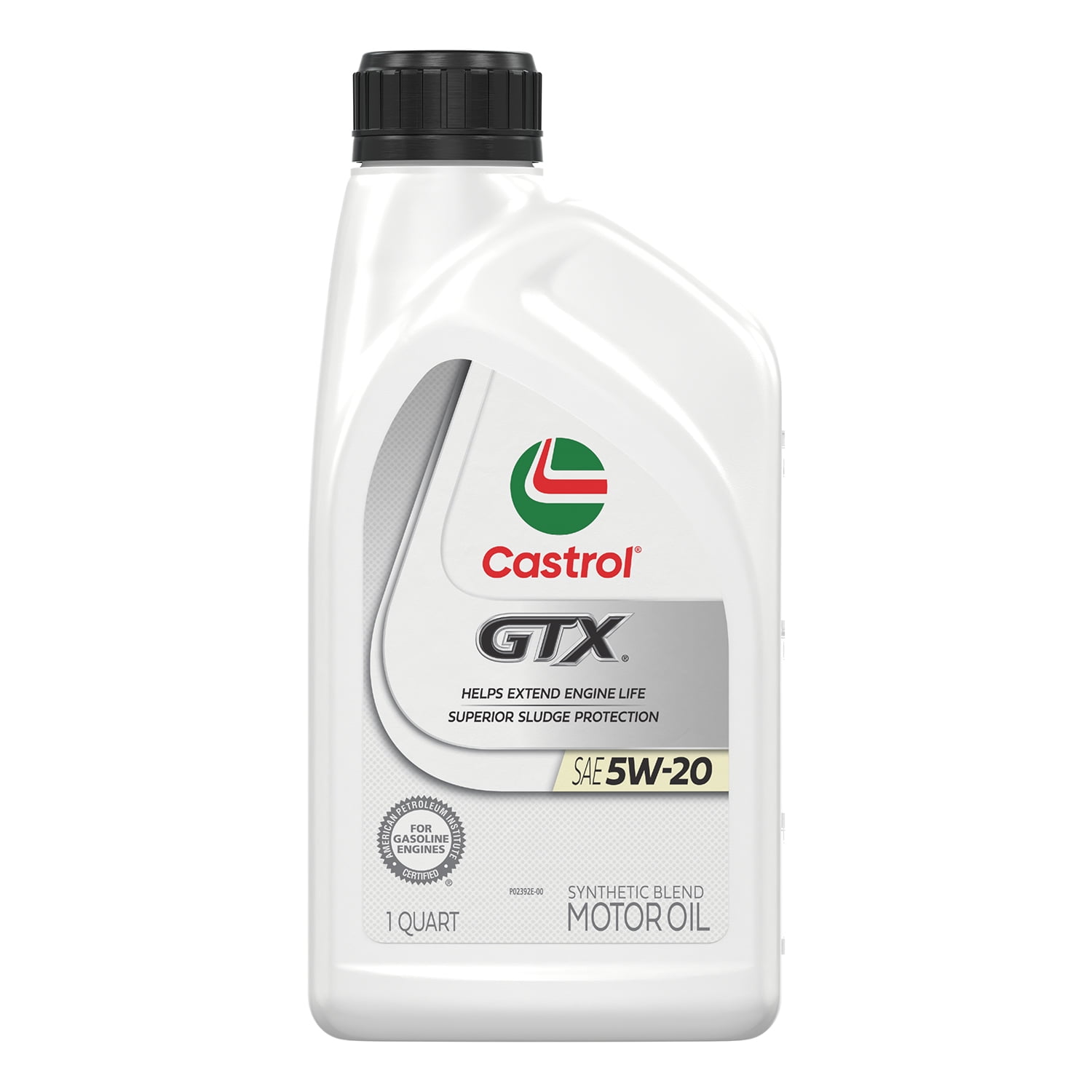 Castrol GTX 5W-20 Synthetic Blend Motor Oil, 1 Quart - Walmart.com