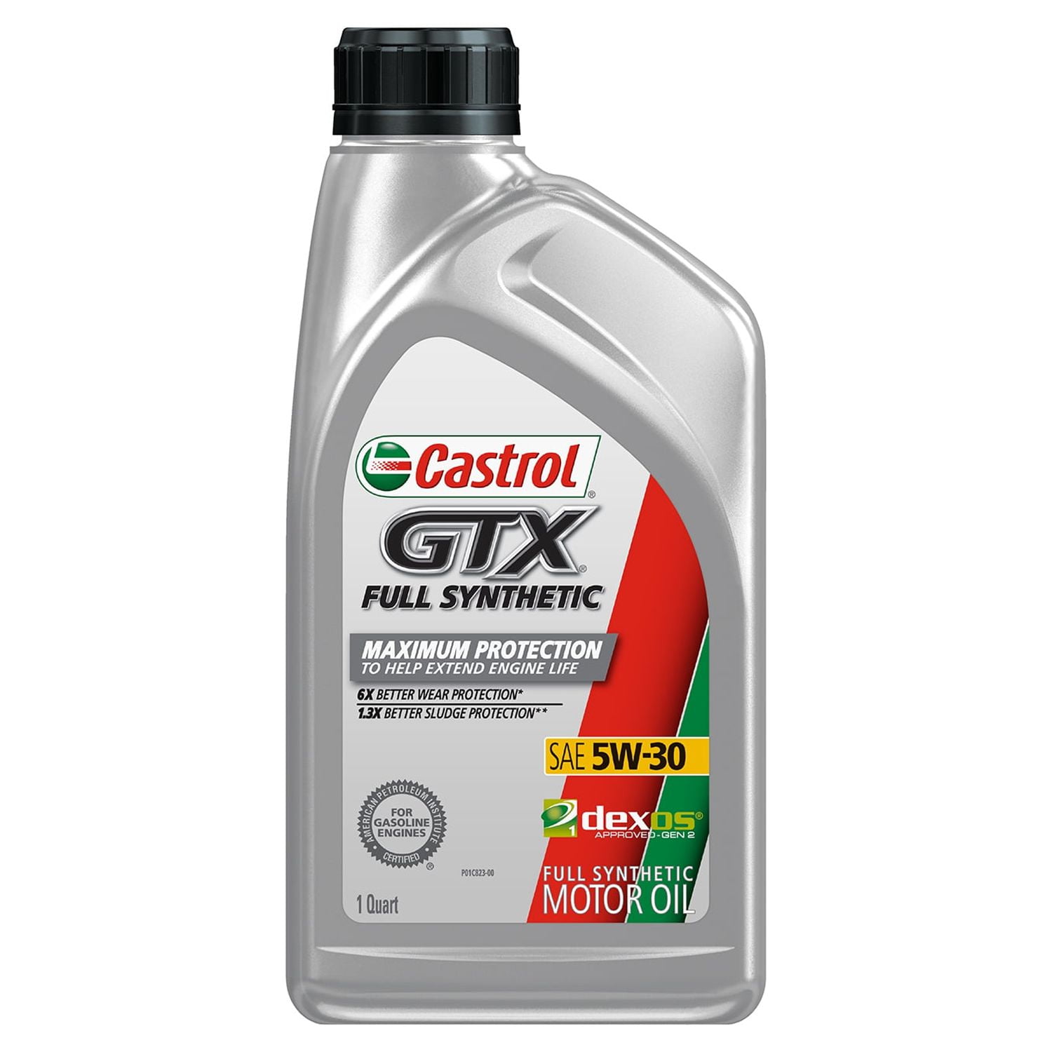 Castrol GTX Full Synthetic 5W-30 Motor Oil, 1 Quart - Walmart.com