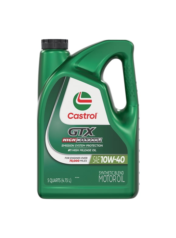 Castrol GTX High Mileage in Castrol Oil - Walmart.com