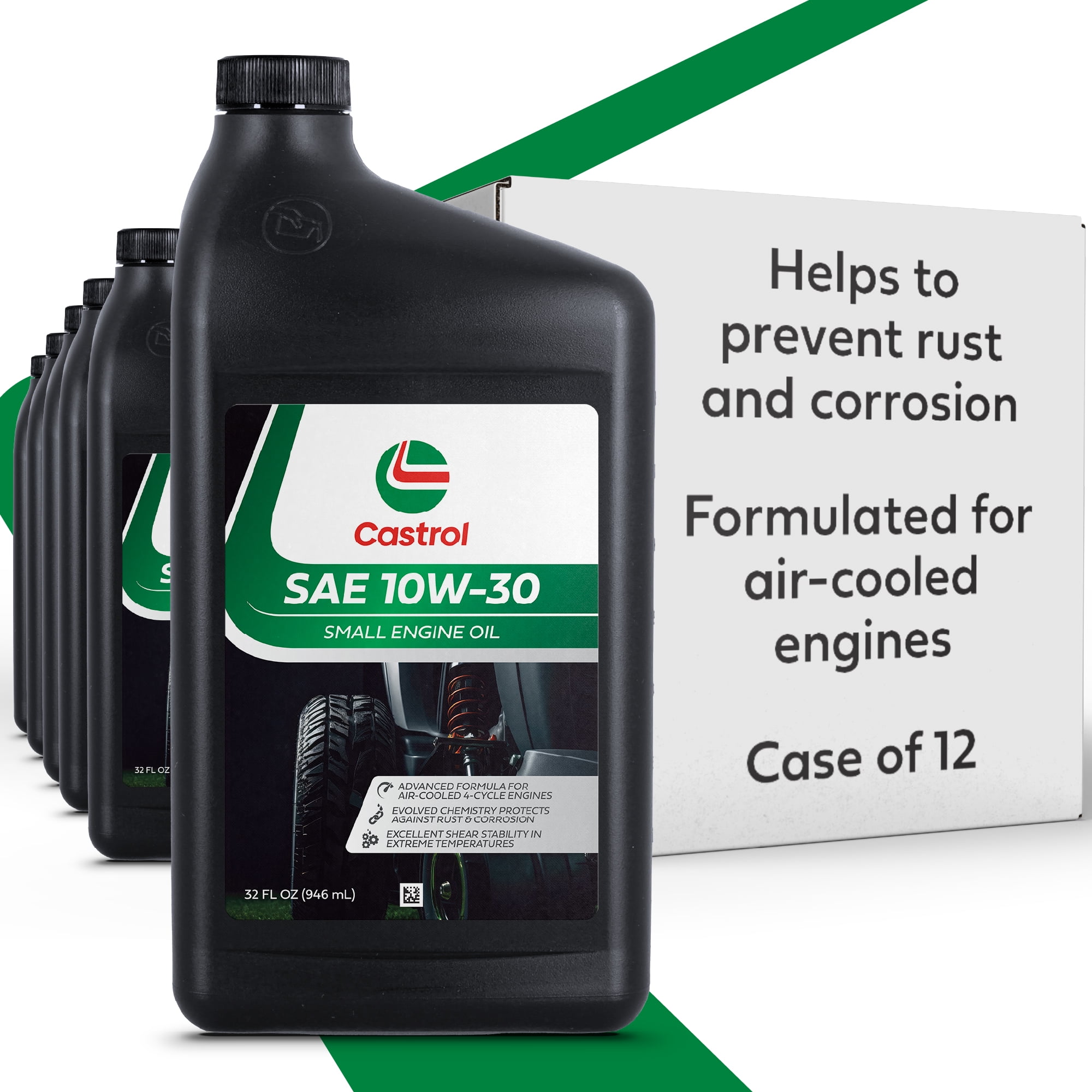Castrol SAE 10W-30 Small Engine Oil For 4-Cycle Engines – Protects ...