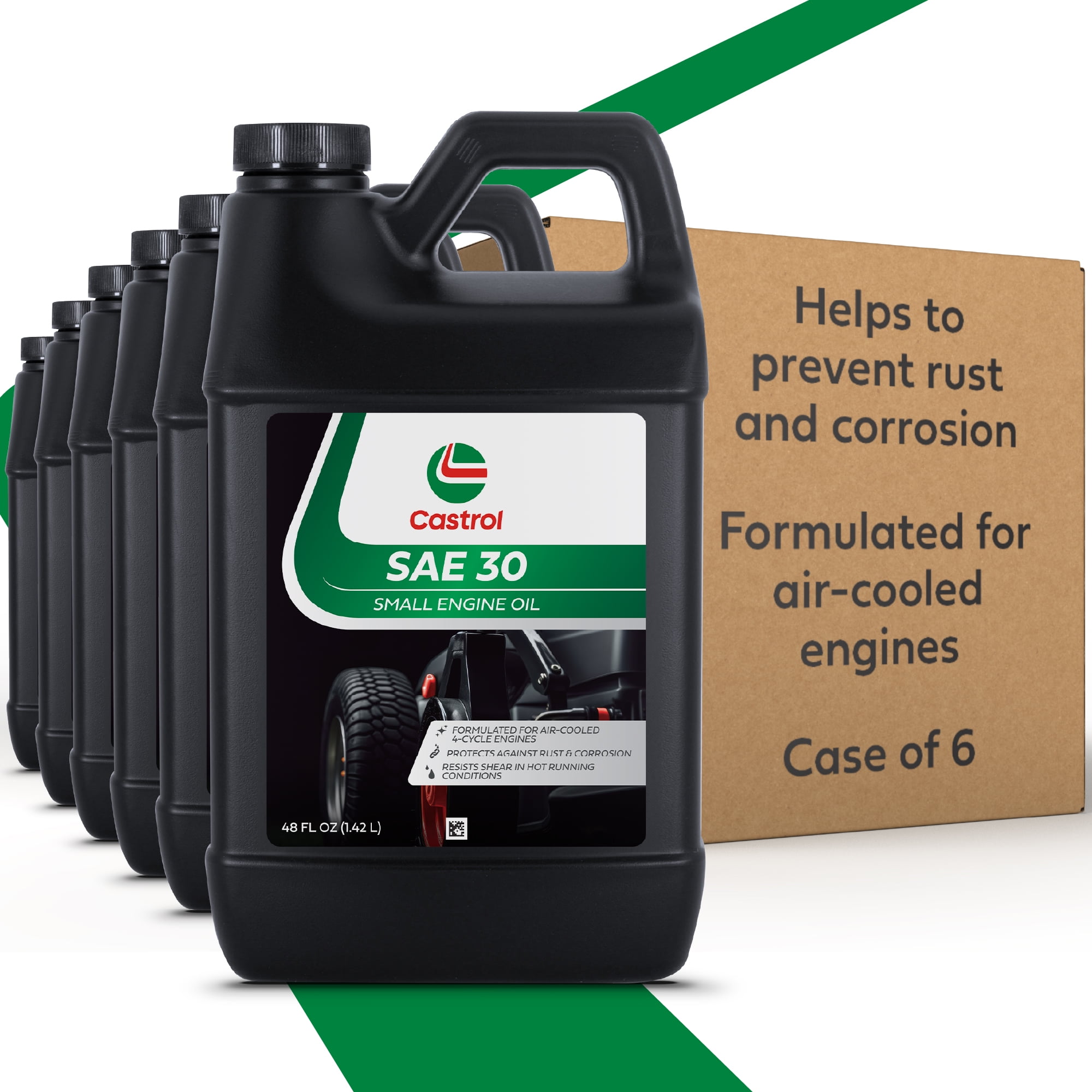 Castrol SAE 30 Small Engine Oil For 4-Cycle Engines – Protects Against ...