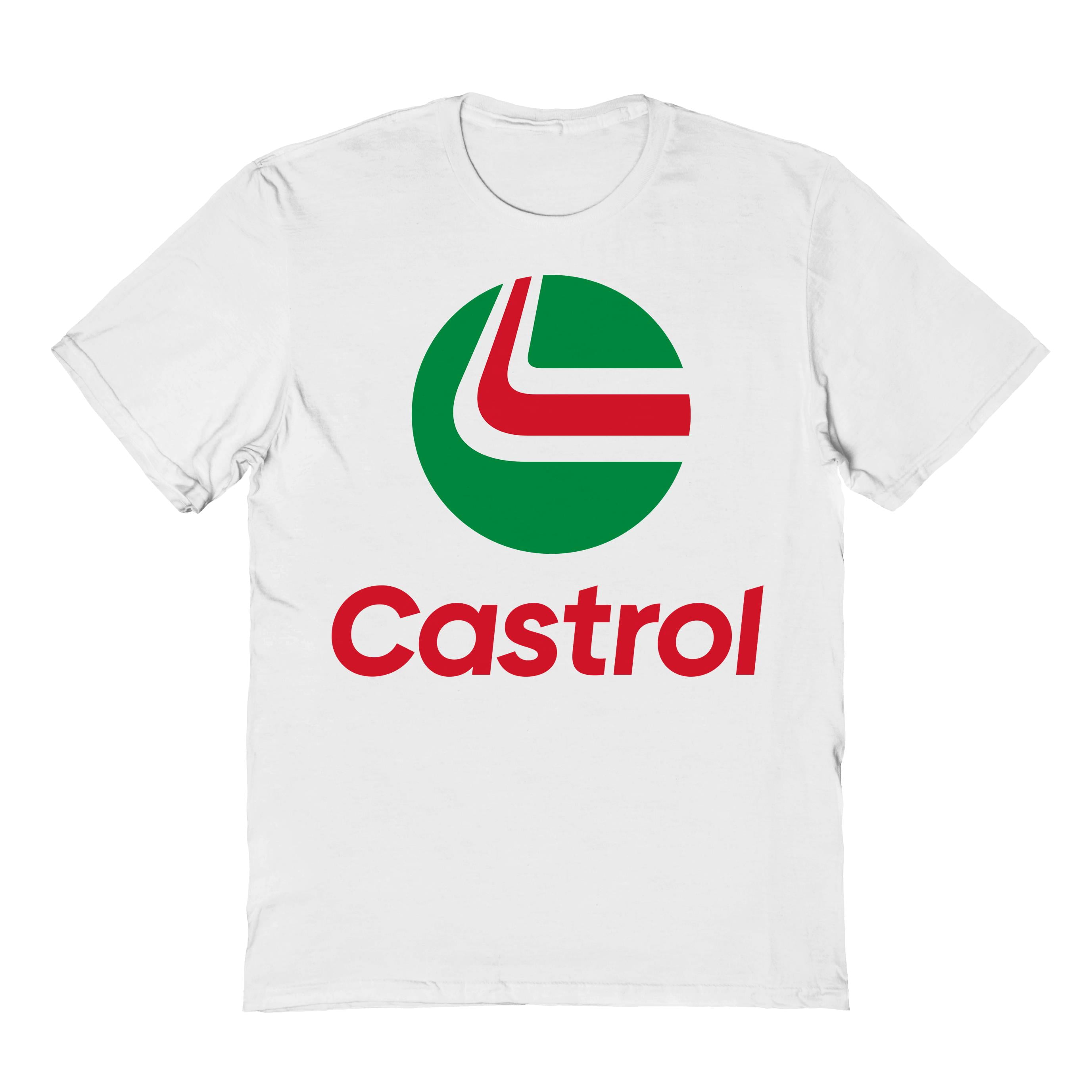Castrol Stack white T-Shirt - Walmart.com