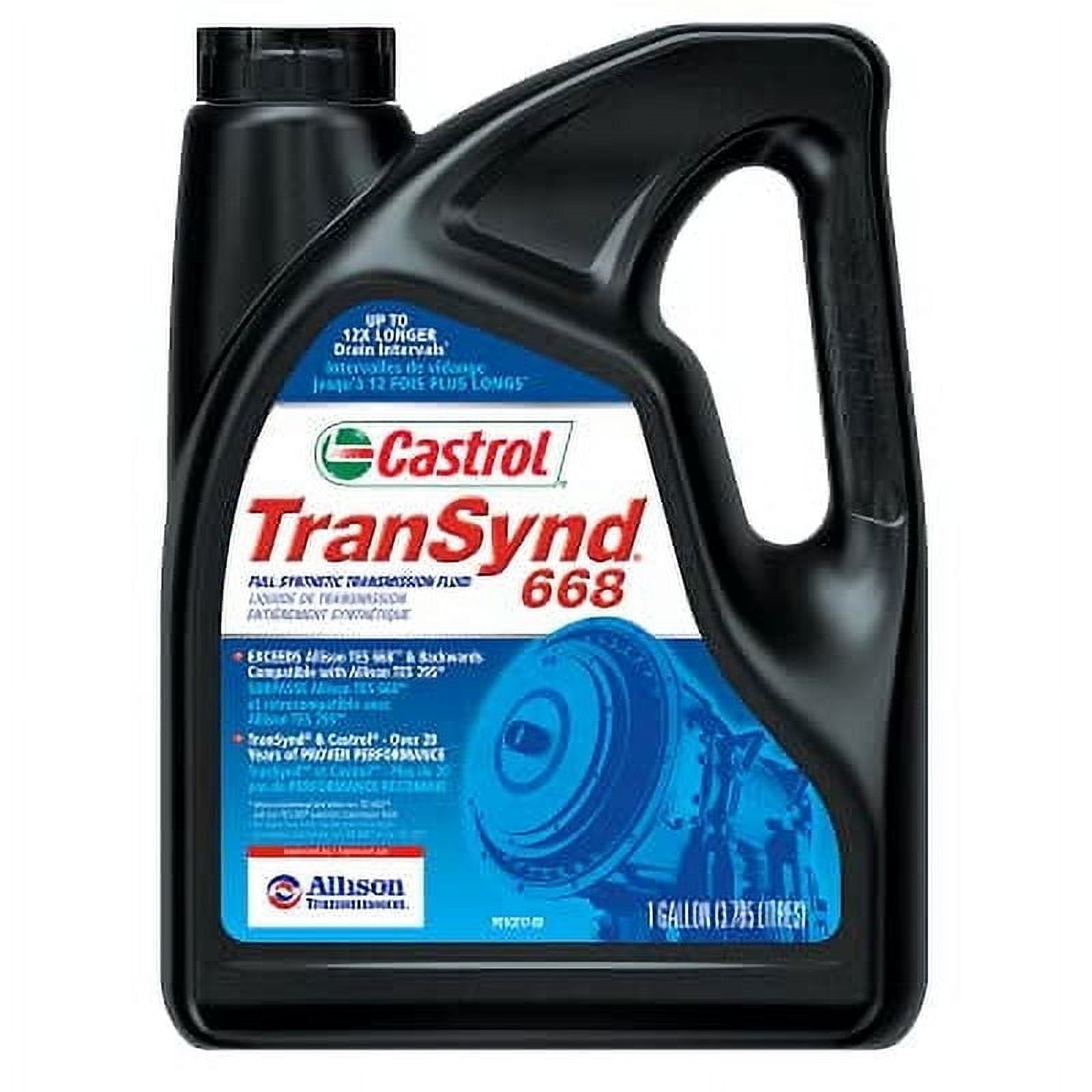 Castrol TranSynd 668 Allison Transmission Fluid, Meets 2021 SPEC, Case ...