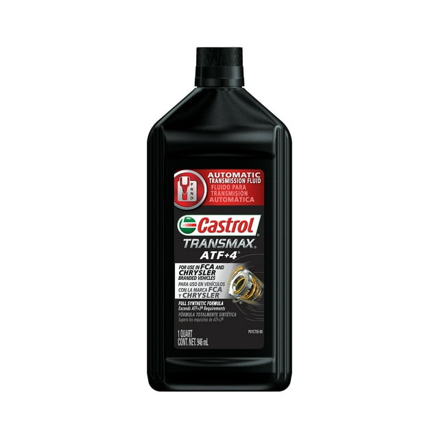 Castrol Transmax ATF +4 Automatic Transmission Fluid, 1 Quart - Walmart.com