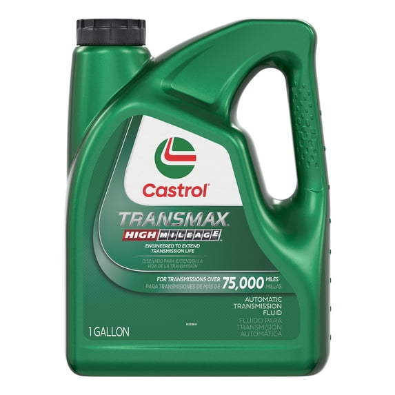 Castrol Transmax High Mileage Automatic Transmission Fluid, 1 Gallon ...