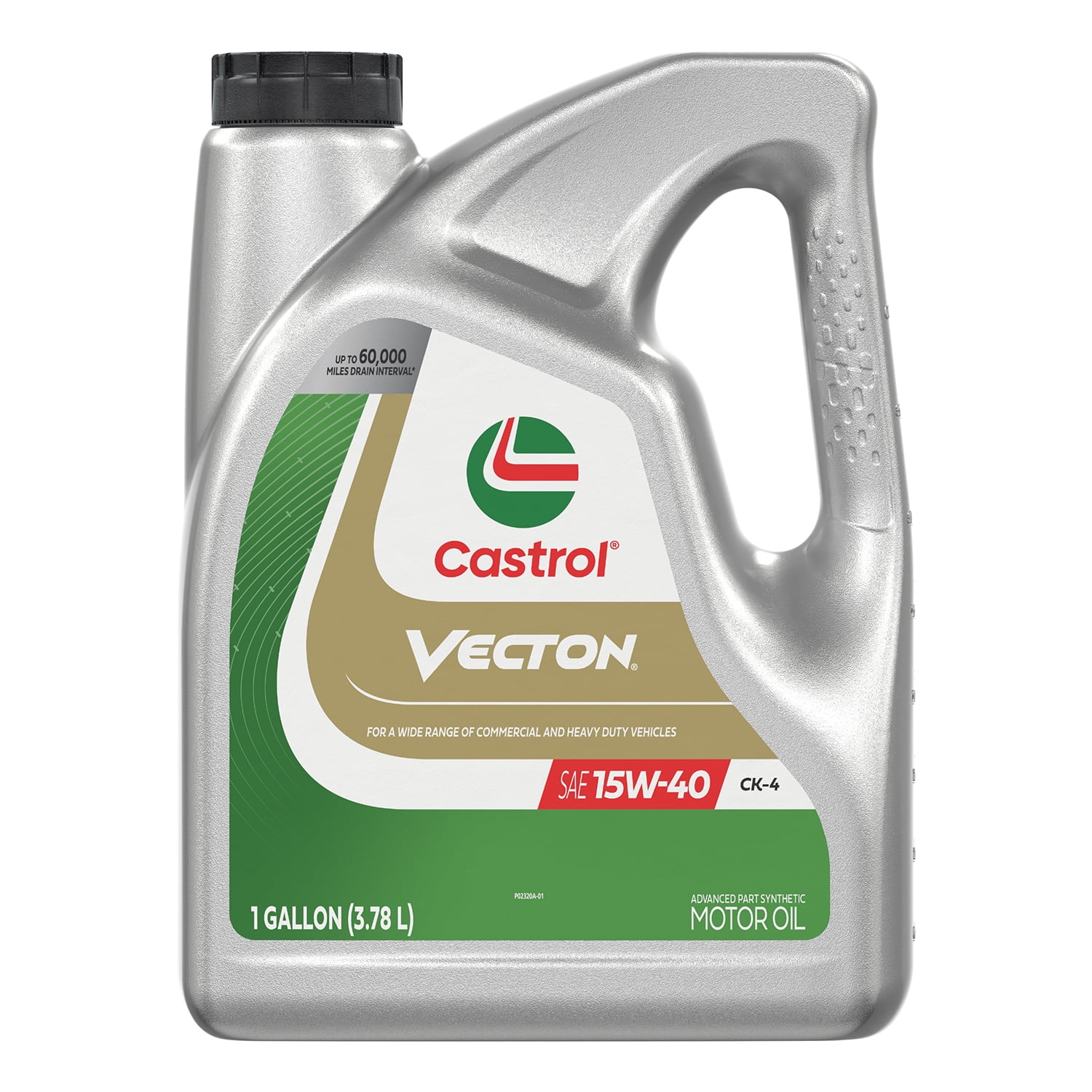 Castrol VECTON 15W-40 CK-4 Advanced Part Synthetic Diesel Engine Oil, 1 ...