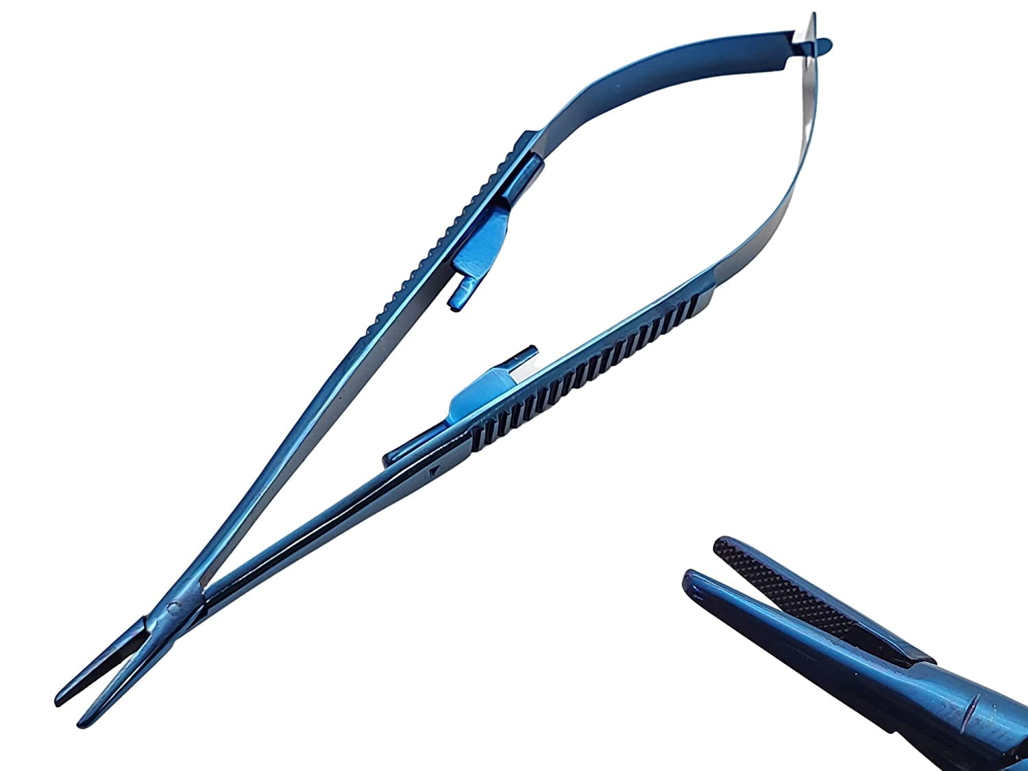 Castroviejo 5.5 inches Micro Holder Driver w/ TC Inserts Straight Tip ...