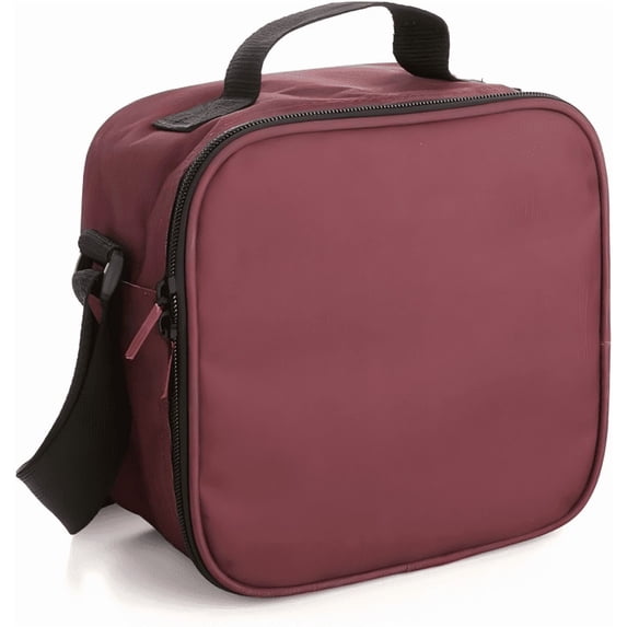 Casual 9in Wide Take Away with Storage Containers (Burgundy, 1 ...