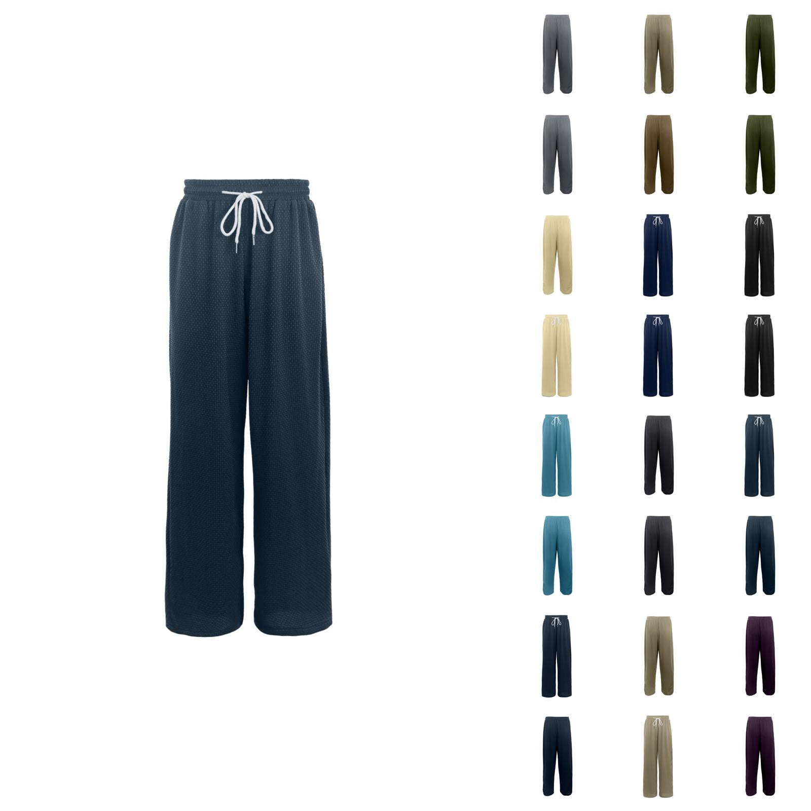Casual Airy Pants For Everyday Comfort With Breathable Silk Blend For ...