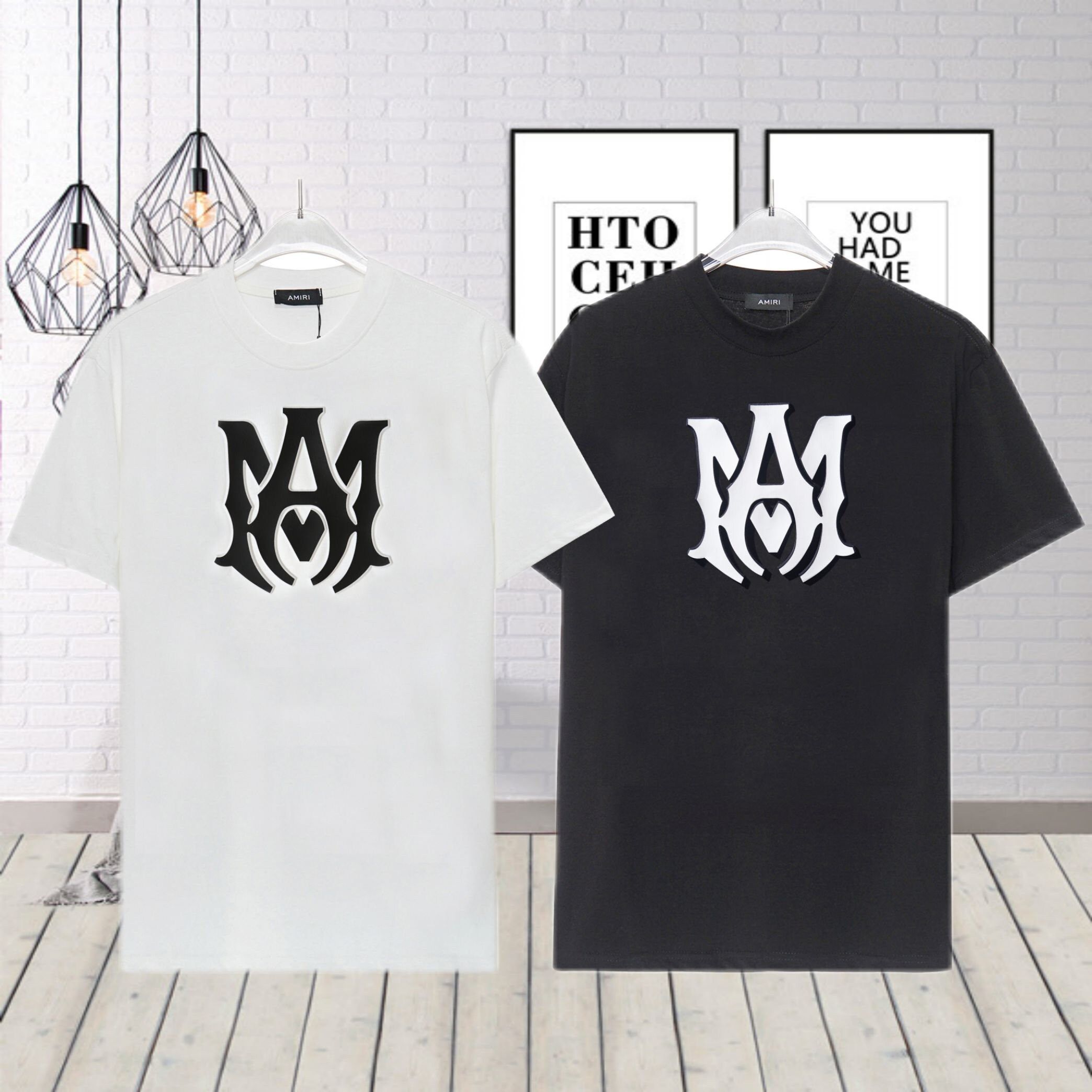 Casual Amiri T Shirt, Vintage Amiri Logo Print Shirt, AMIRI Beach Shirt ...