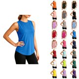 Casual And Fashionable Solid Color Sequined V Neck Sleeveless Top And ...