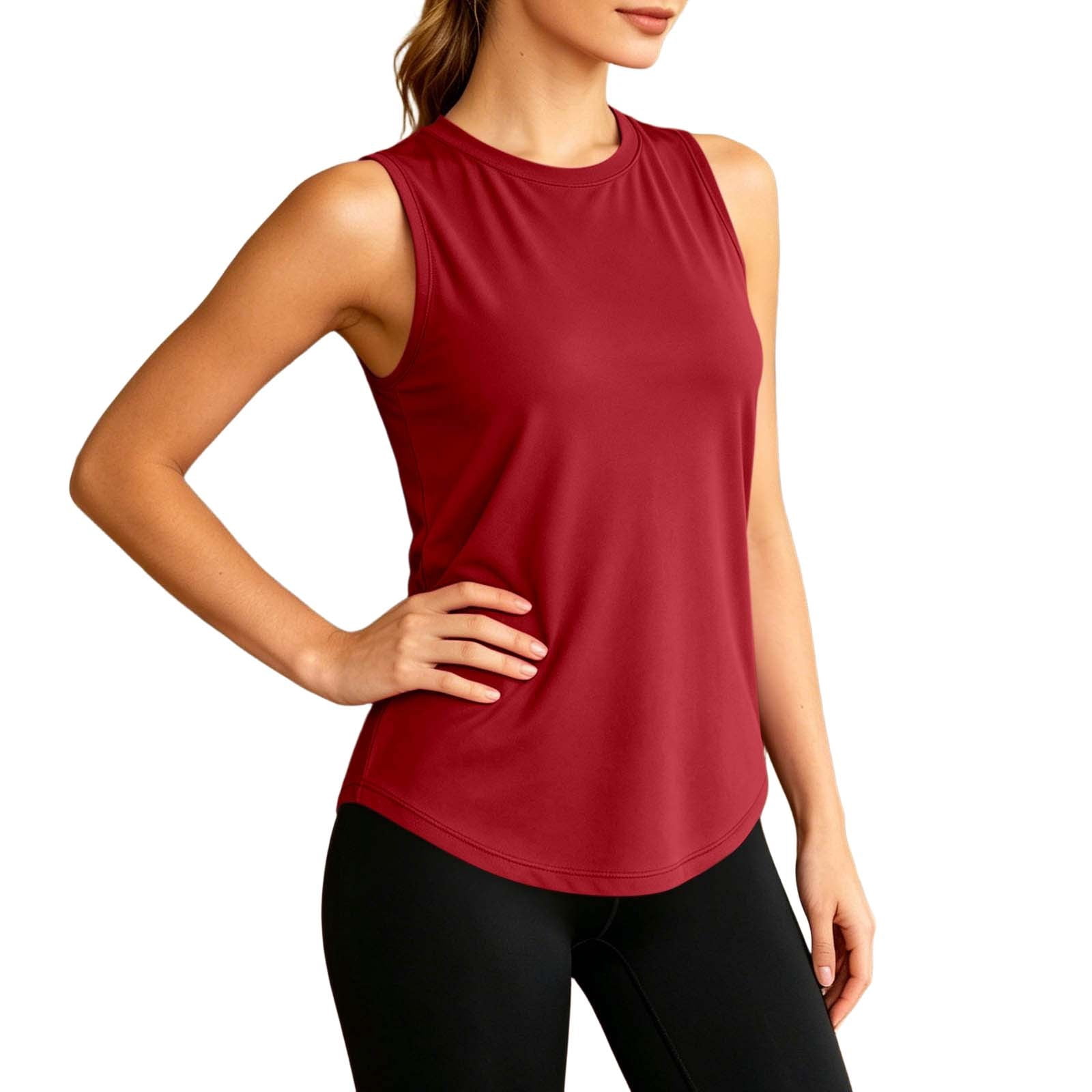 Casual And Fashionable Solid Color Sequined V Neck Sleeveless Top And ...