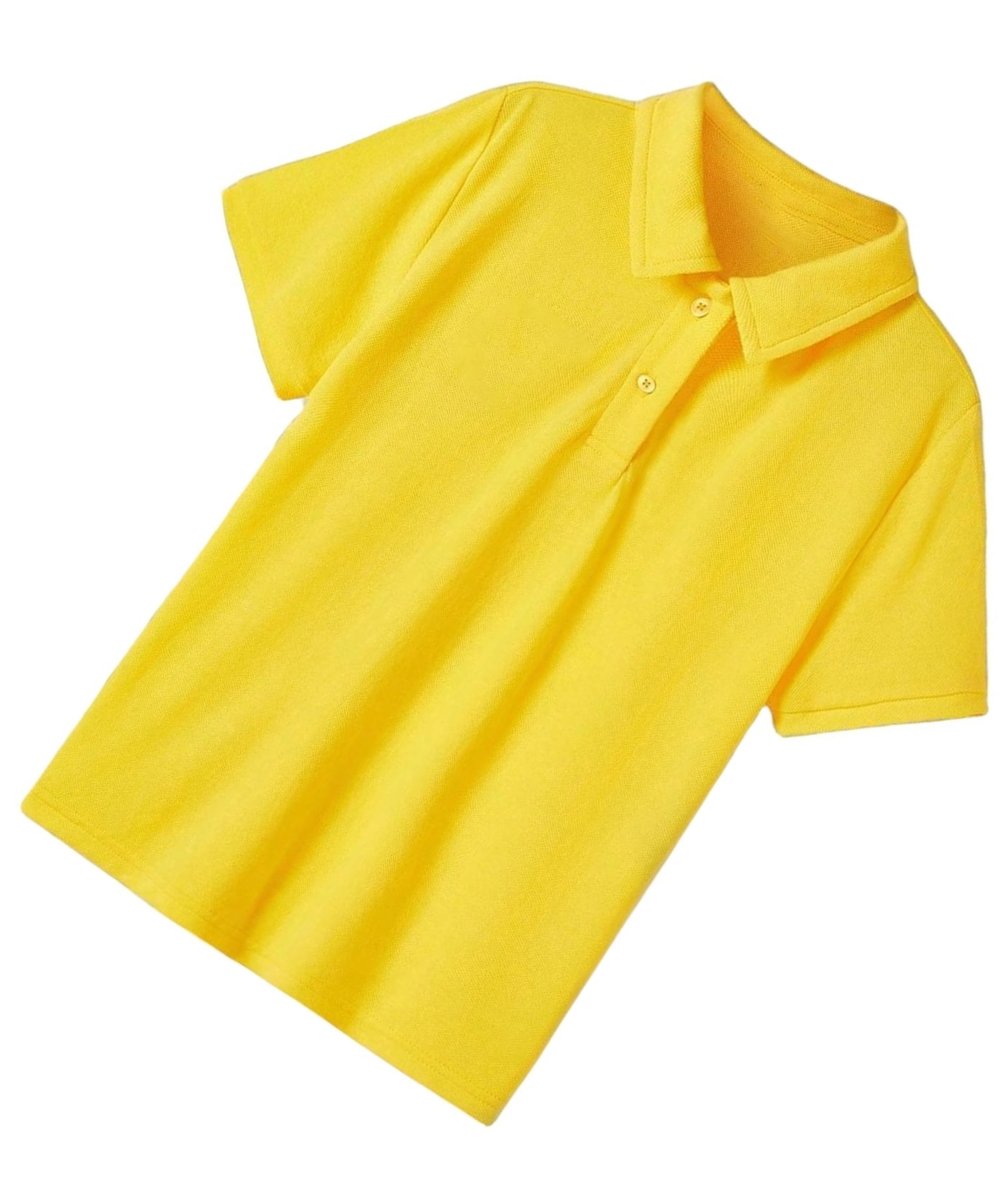 Casual Animal Polo Yellow Short Sleeve Tween Boys Polo Shirts 10Y ...