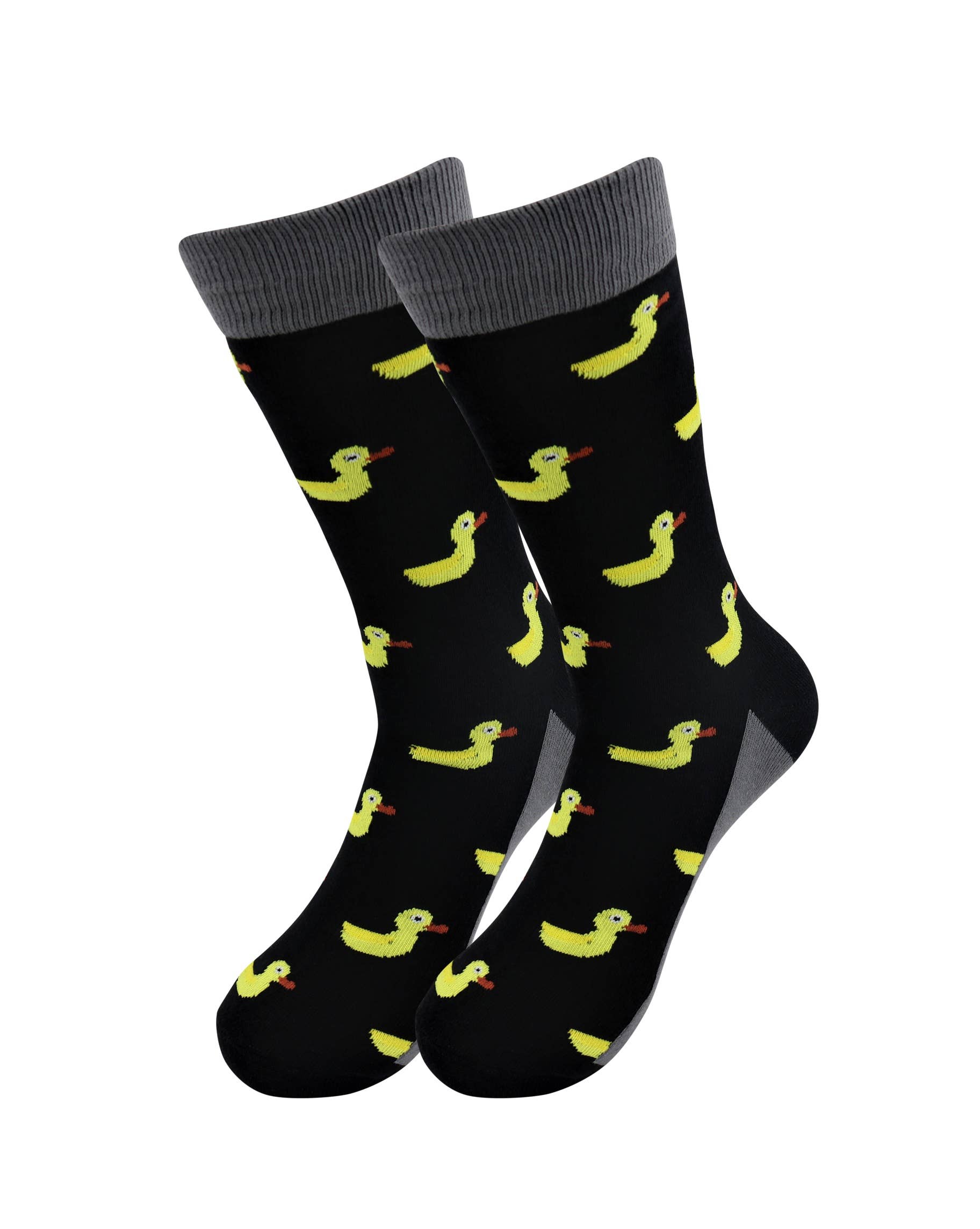 Casual Animal Socks - Yellow Duck - for Men and Women - Walmart.com