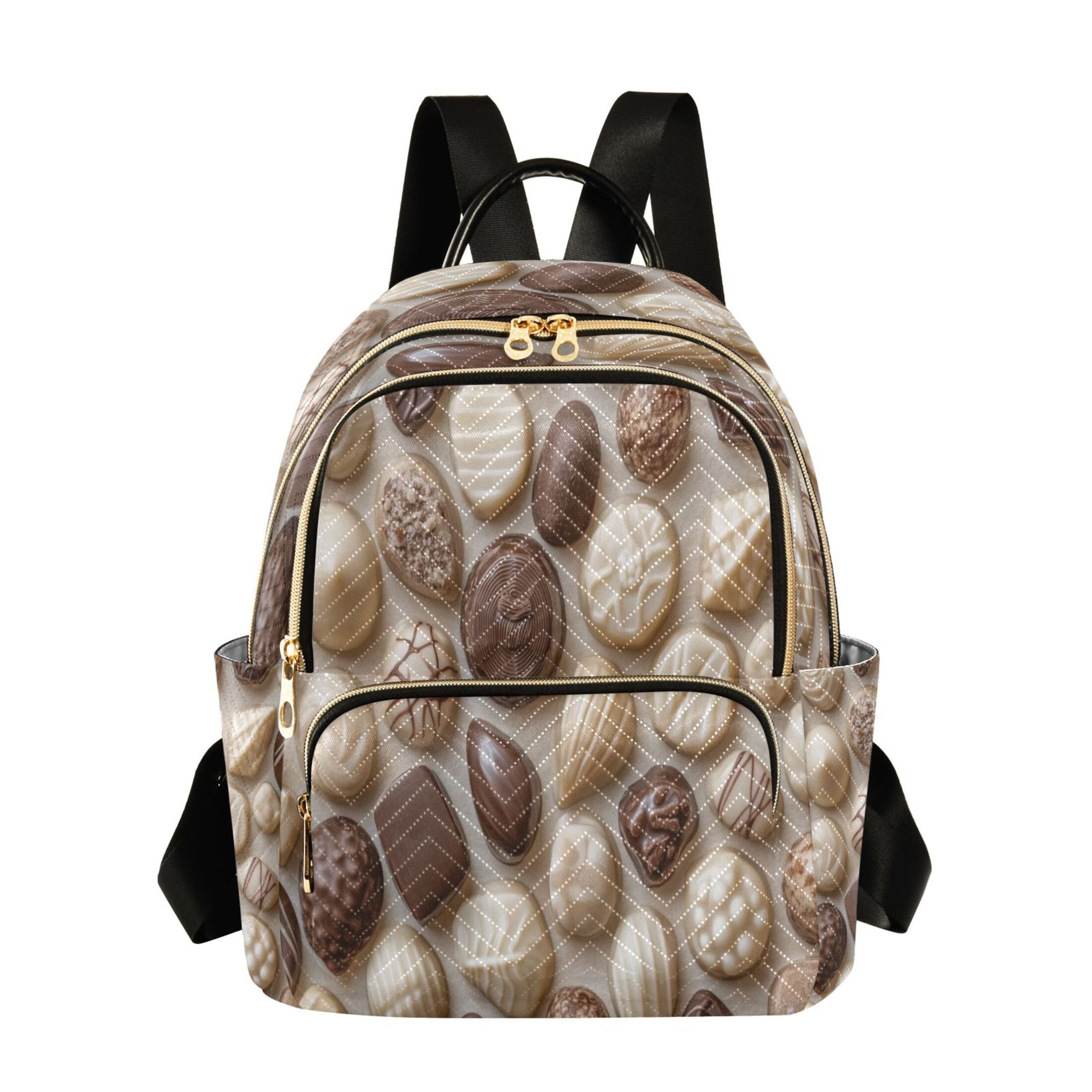 Casual Assorted White and Milk Chocolates Backpack for School,College ...