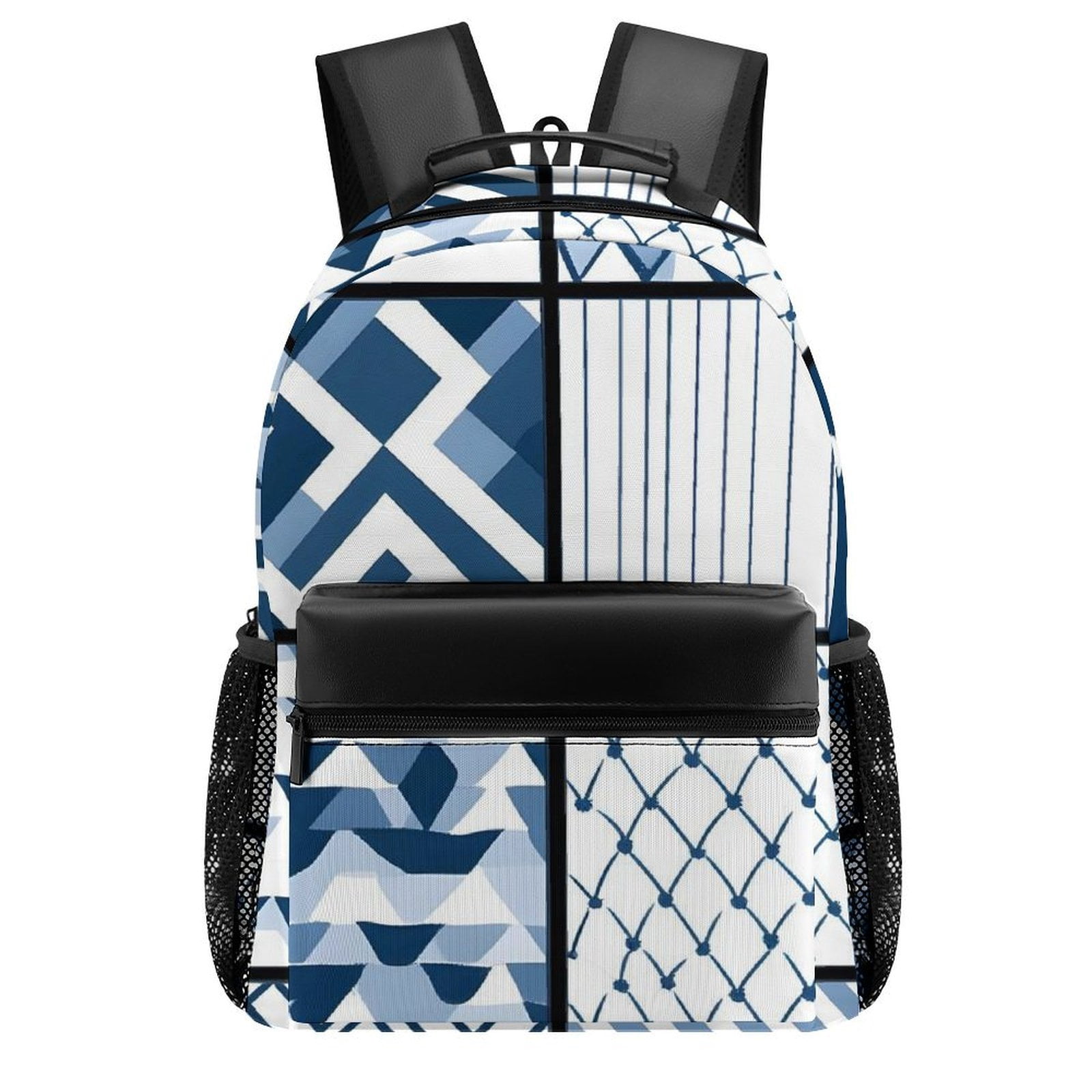 Casual Backpack 11.8×16.5in Casual Fashion Solid Wear-Resistant ...
