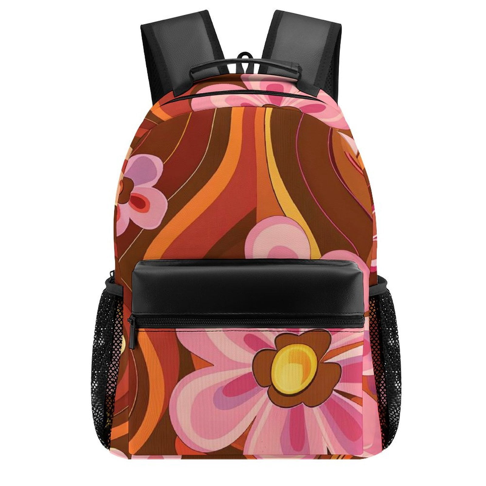 Casual Backpack 11.8×16.5in Casual Fashion Solid Wear-Resistant ...
