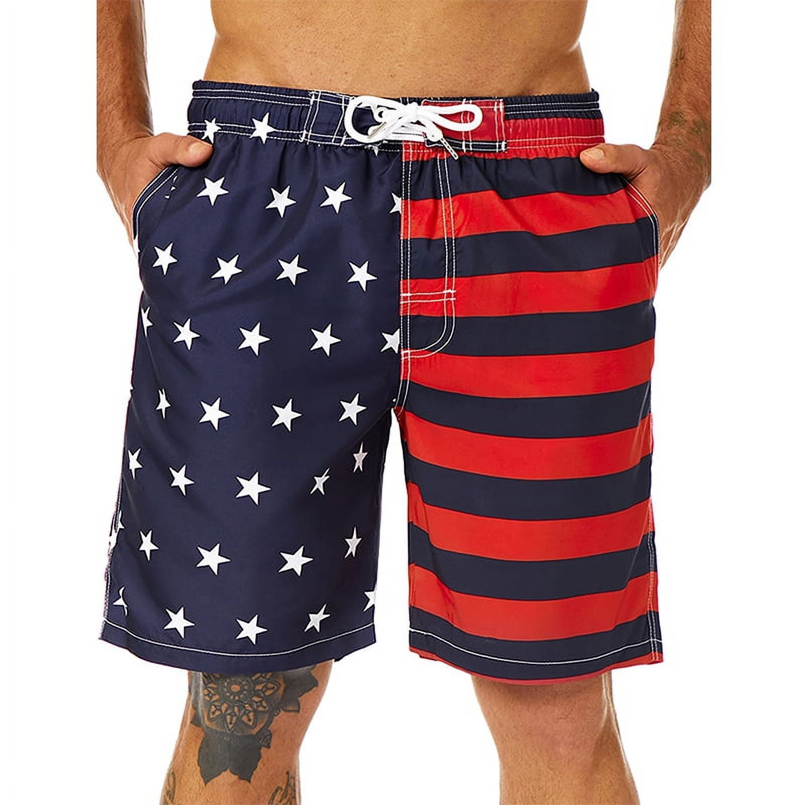 Casual Board Shorts Men Summer Hawaii Beach Shorts 3D Print Pure Color y2k Swim Trunks Swimsuit ...
