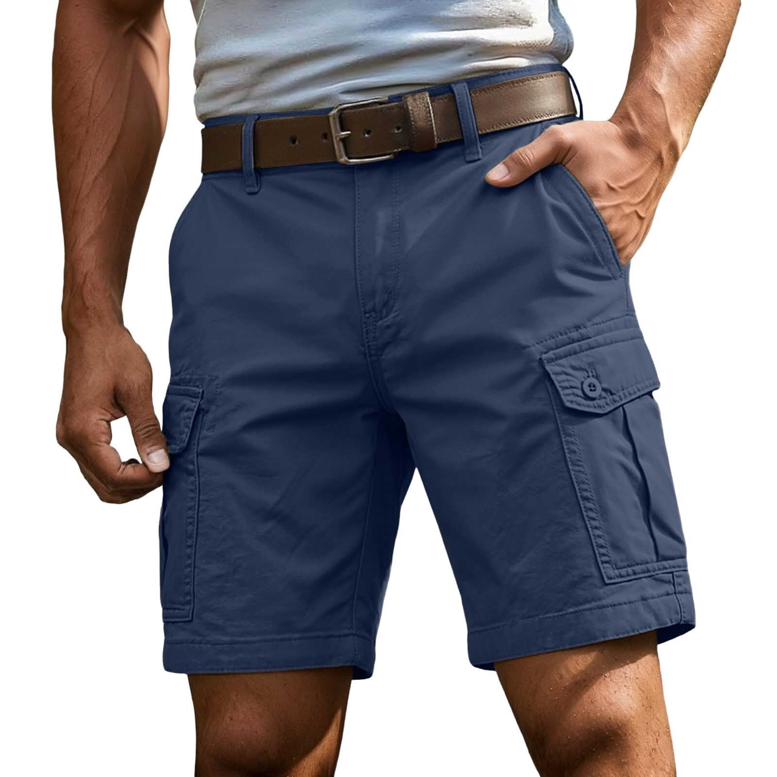 Casual Cargo Shorts Summer Lightweight Loose Fit Outdoor Workwear ...