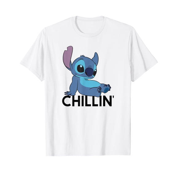 Casual Cartoon Character Chillin T-Shirt for Relaxed Everyday Style ...