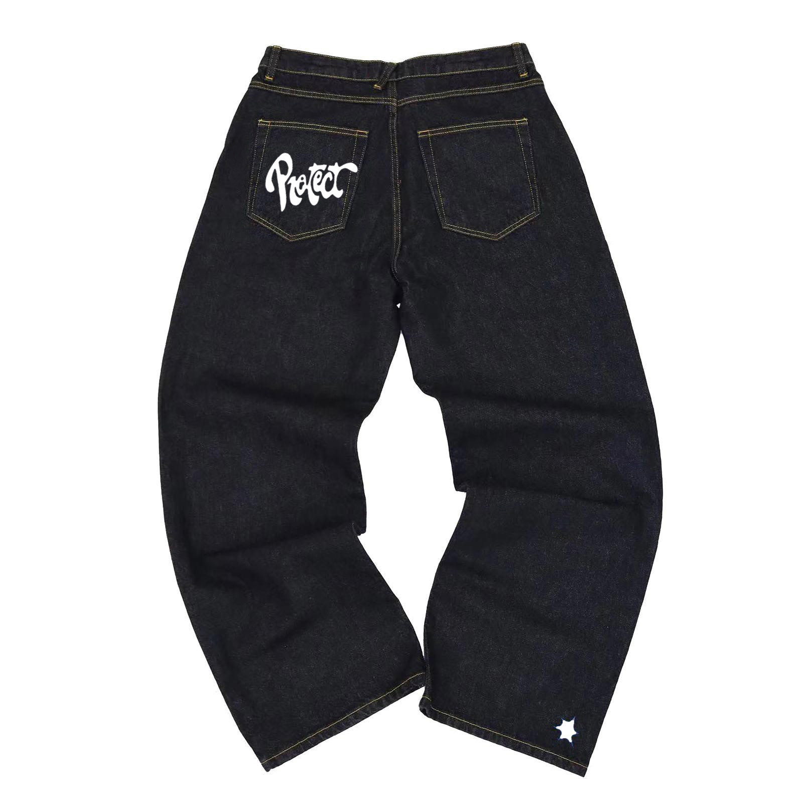 Casual Chic Black Pants Hombre Pants White Stretch Leisure, Straight ...