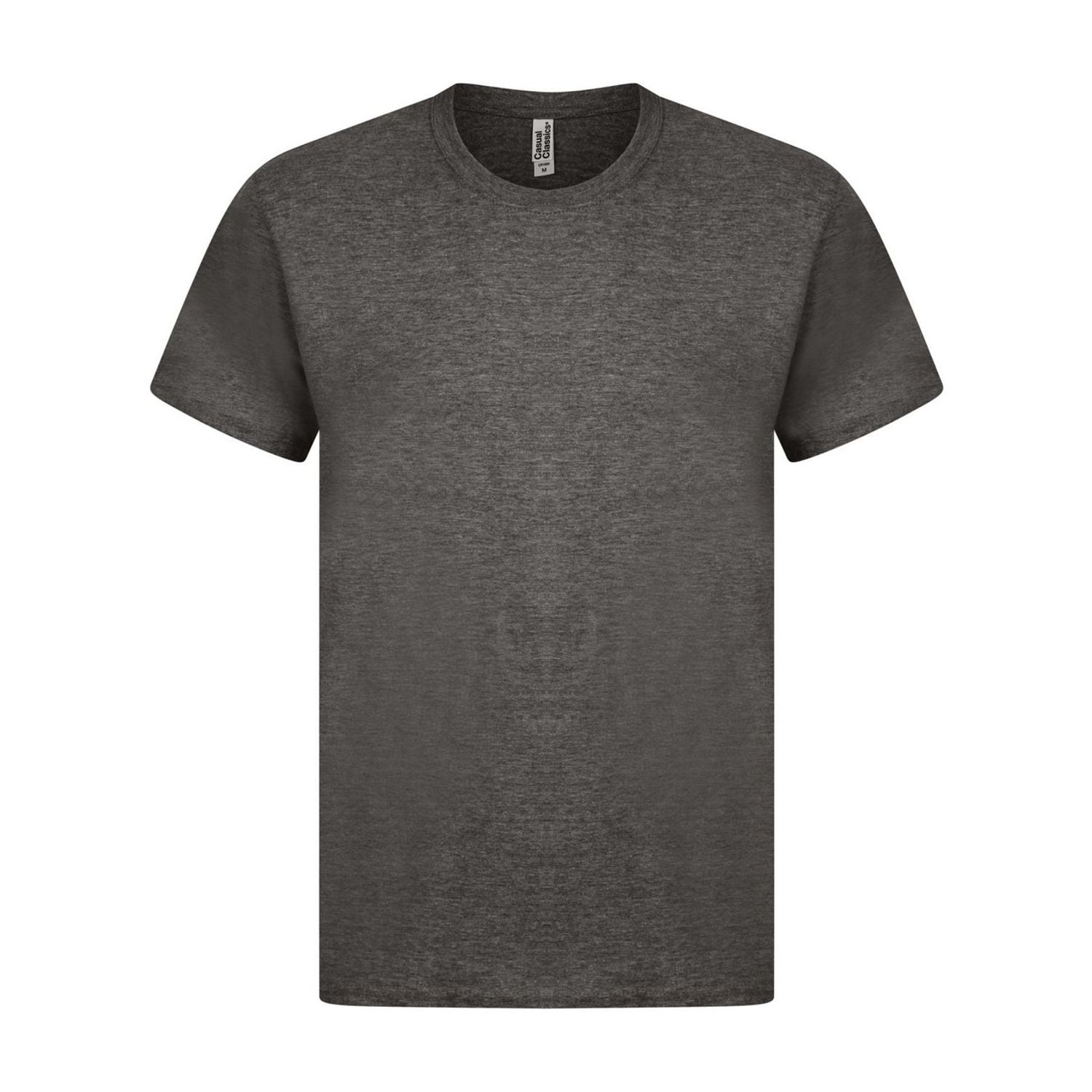 Casual Classics Adult Ringspun Cotton Natural T-Shirt - Walmart.com