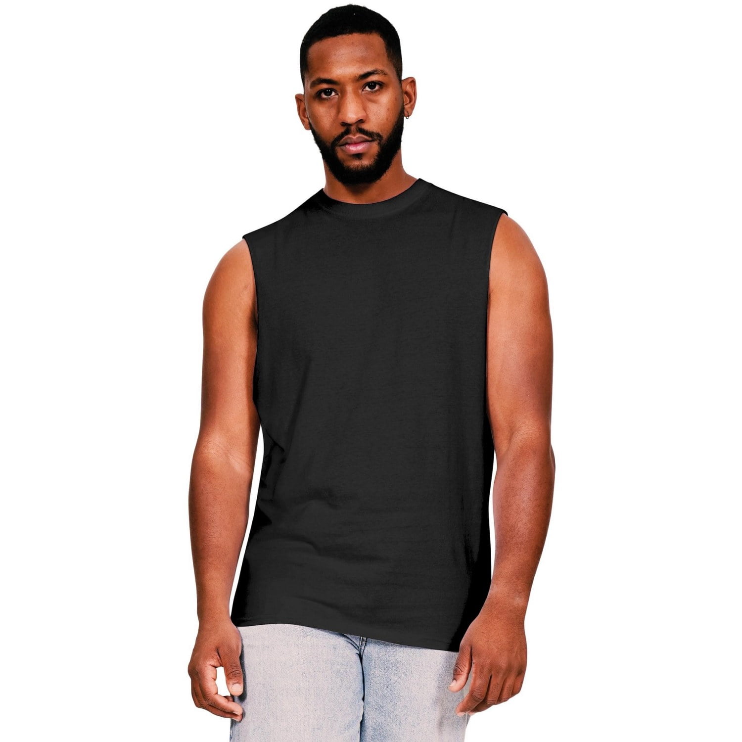 Casual Classics Mens Ringspun Cotton Drop Arm Holes Tank Top - Walmart.com