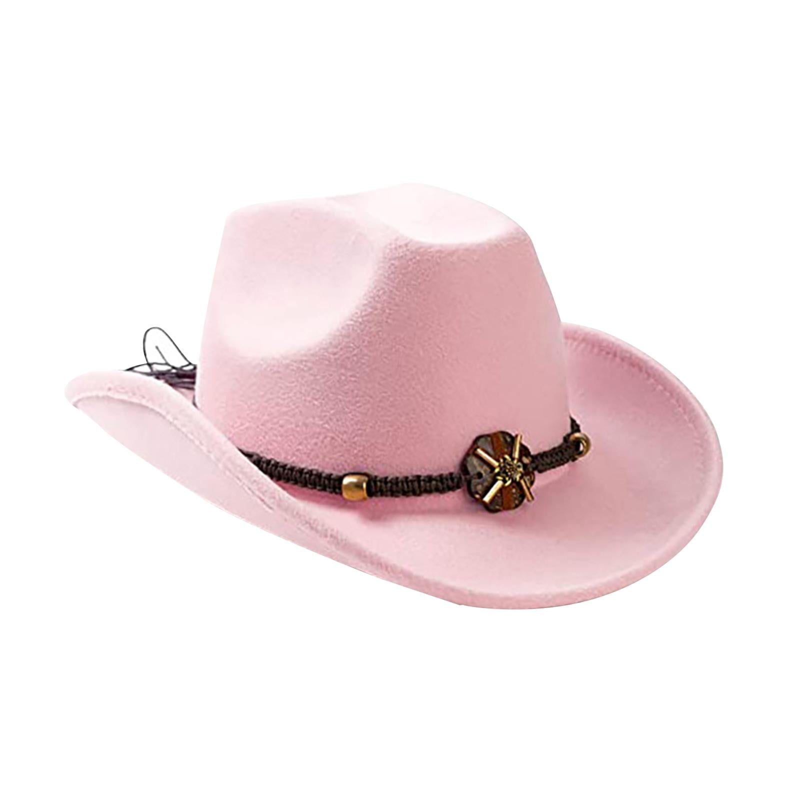 Casual Cowboy Hat Wide Brim Fancy Dress Props Sunshade Costume Sun Hats ...