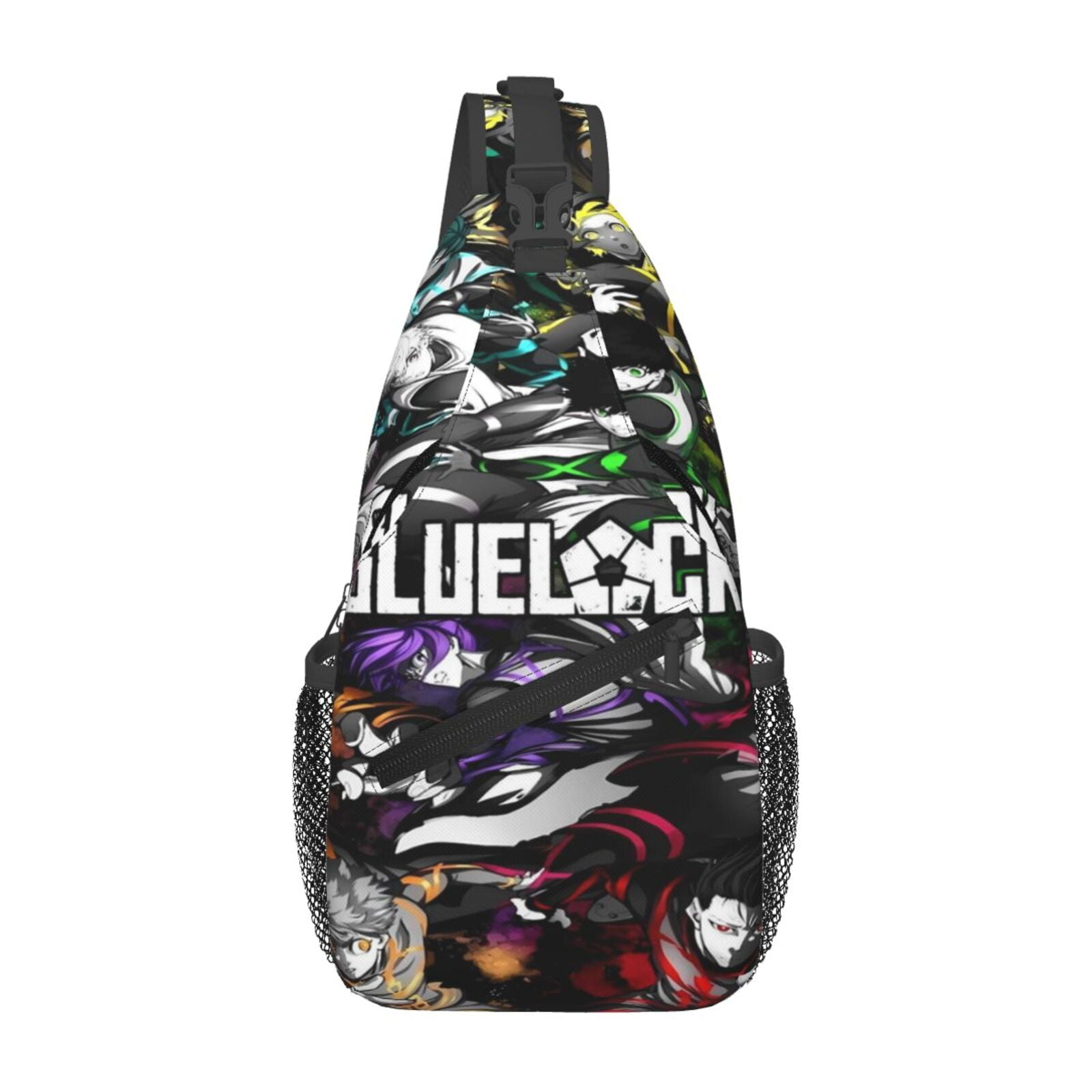 Casual Cross-Body Bag Blue Loc-,K Chest Bag Shoulder Bag Suitable For ...