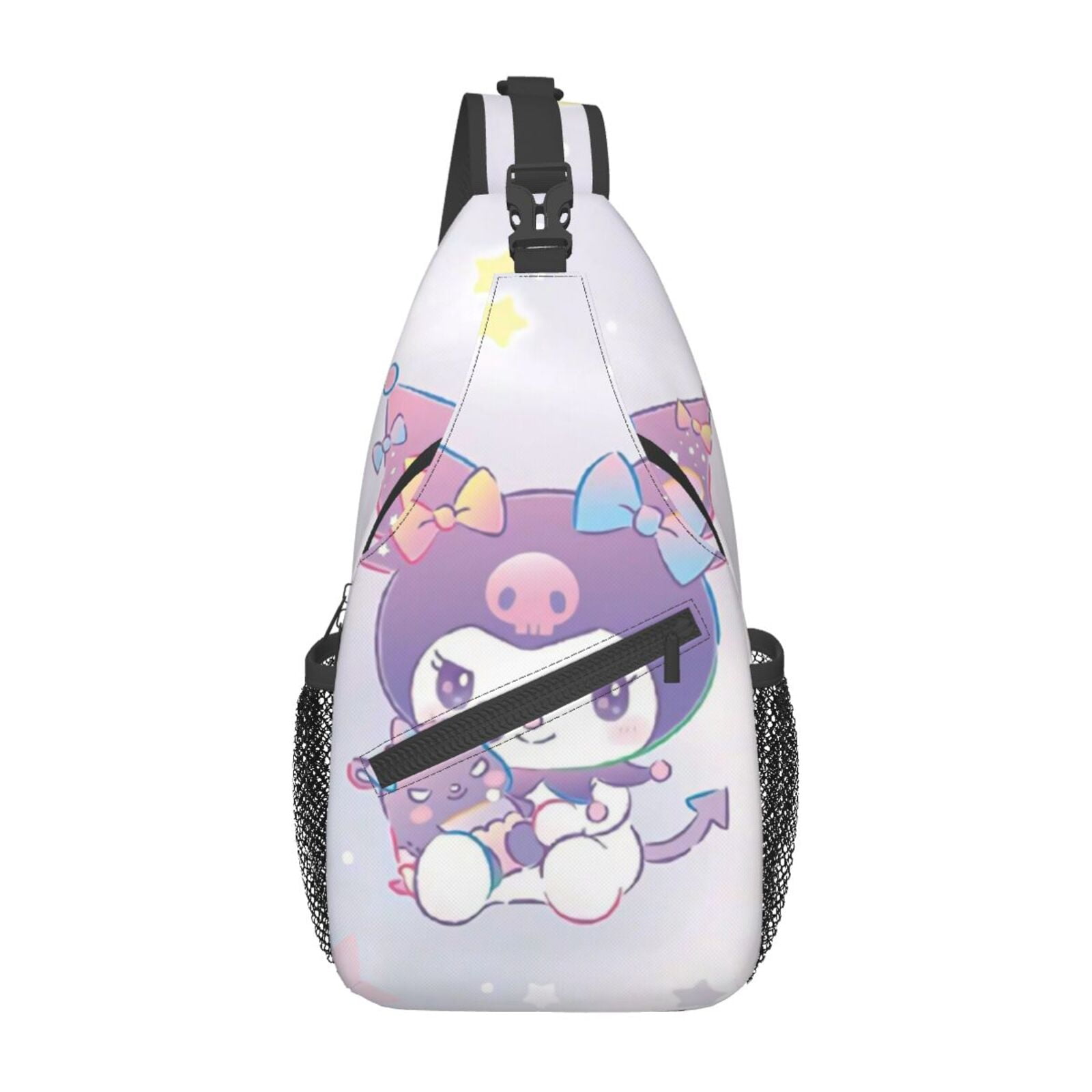 Casual Cross-Body Bag Kuromi Chest Bag Shoulder Bag Suitable For ...