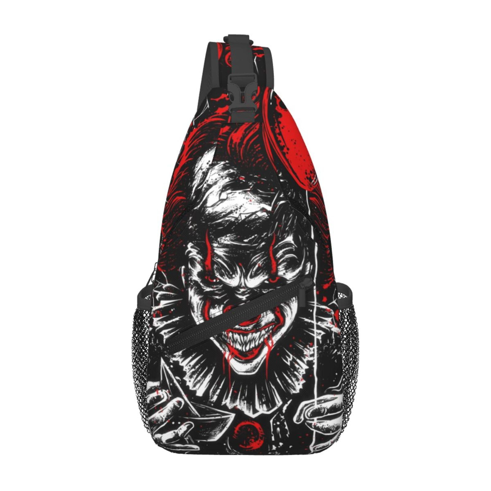 Casual Crossbody Sling Backpack, Horrible Pennywise Shoulder Daypack ...