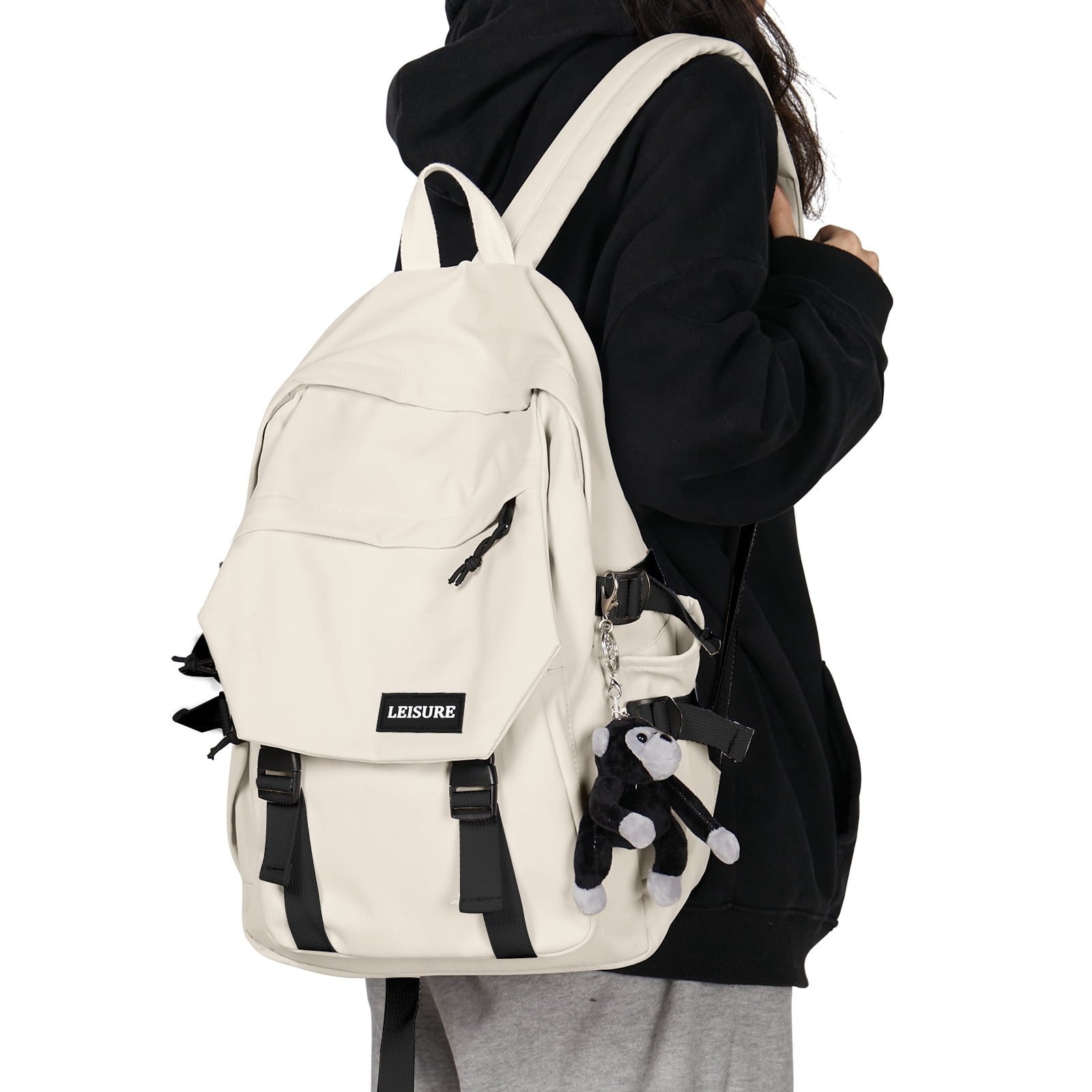 Large Casual Daypack - Upgraded, Water-Resistant & Lightweight, L Size ...