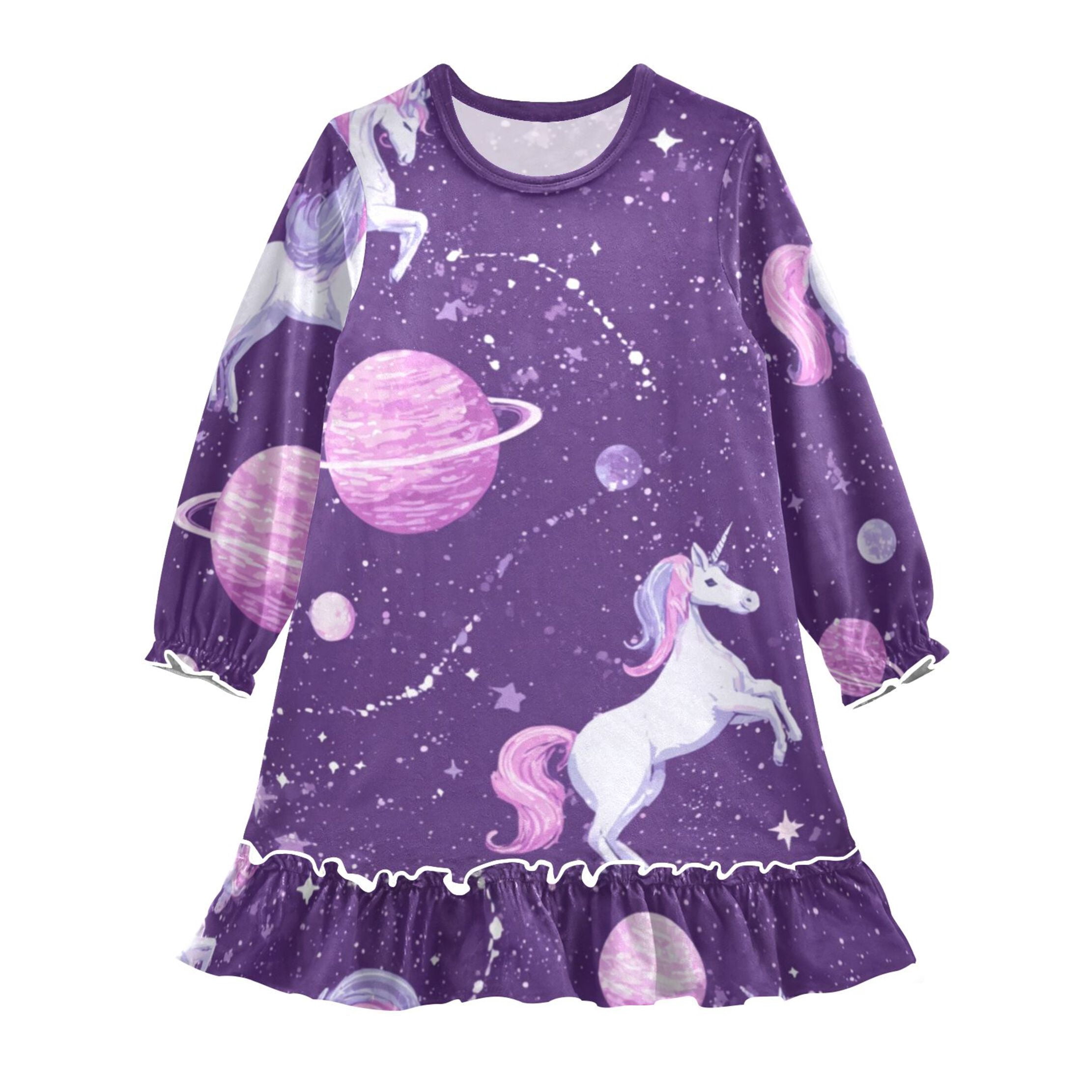 Casual Dresses Nightgowns Velvet Pleated design One-Piece Nightdress ...