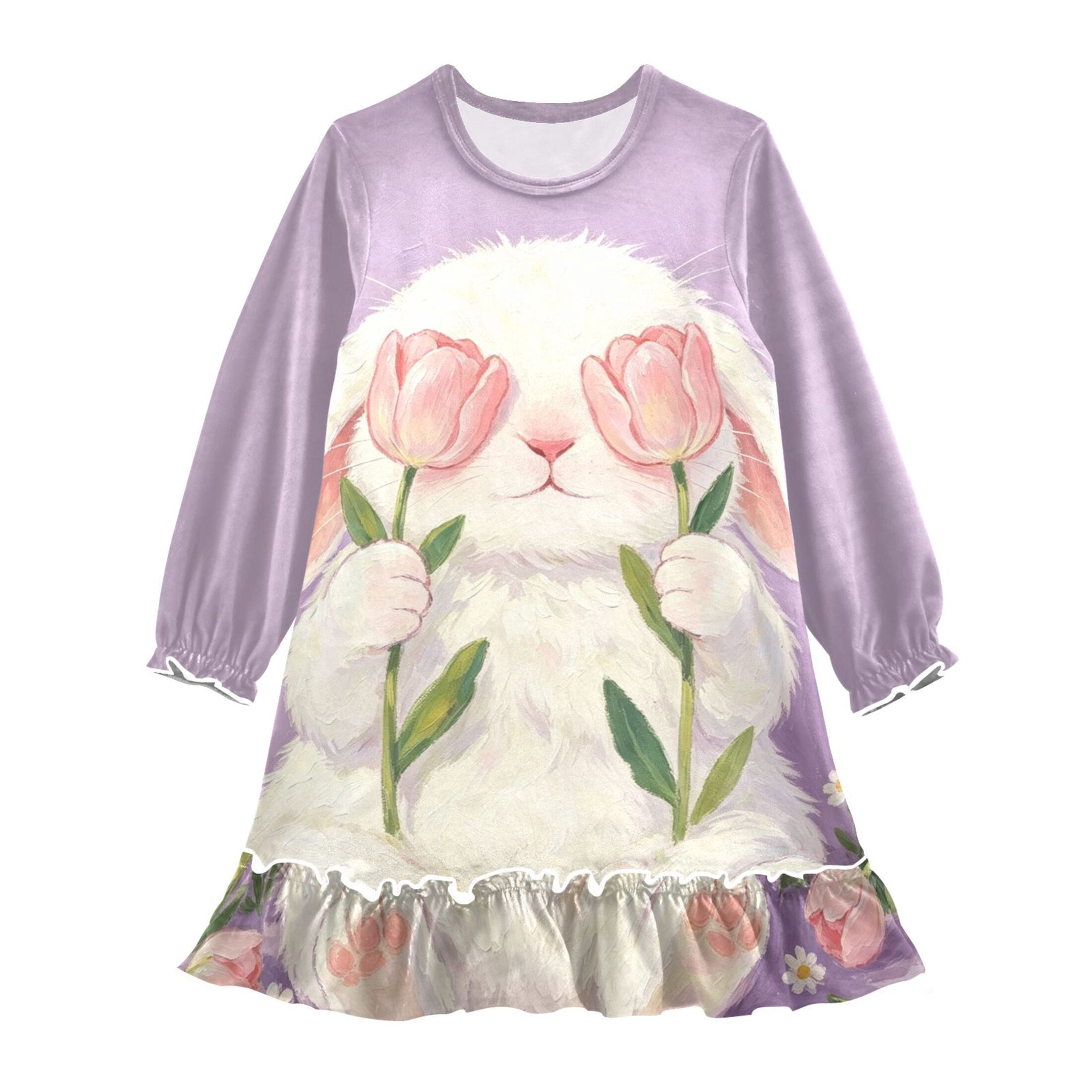 Casual Dresses Nightgowns Velvet Pleated design One-Piece Nightdress ...