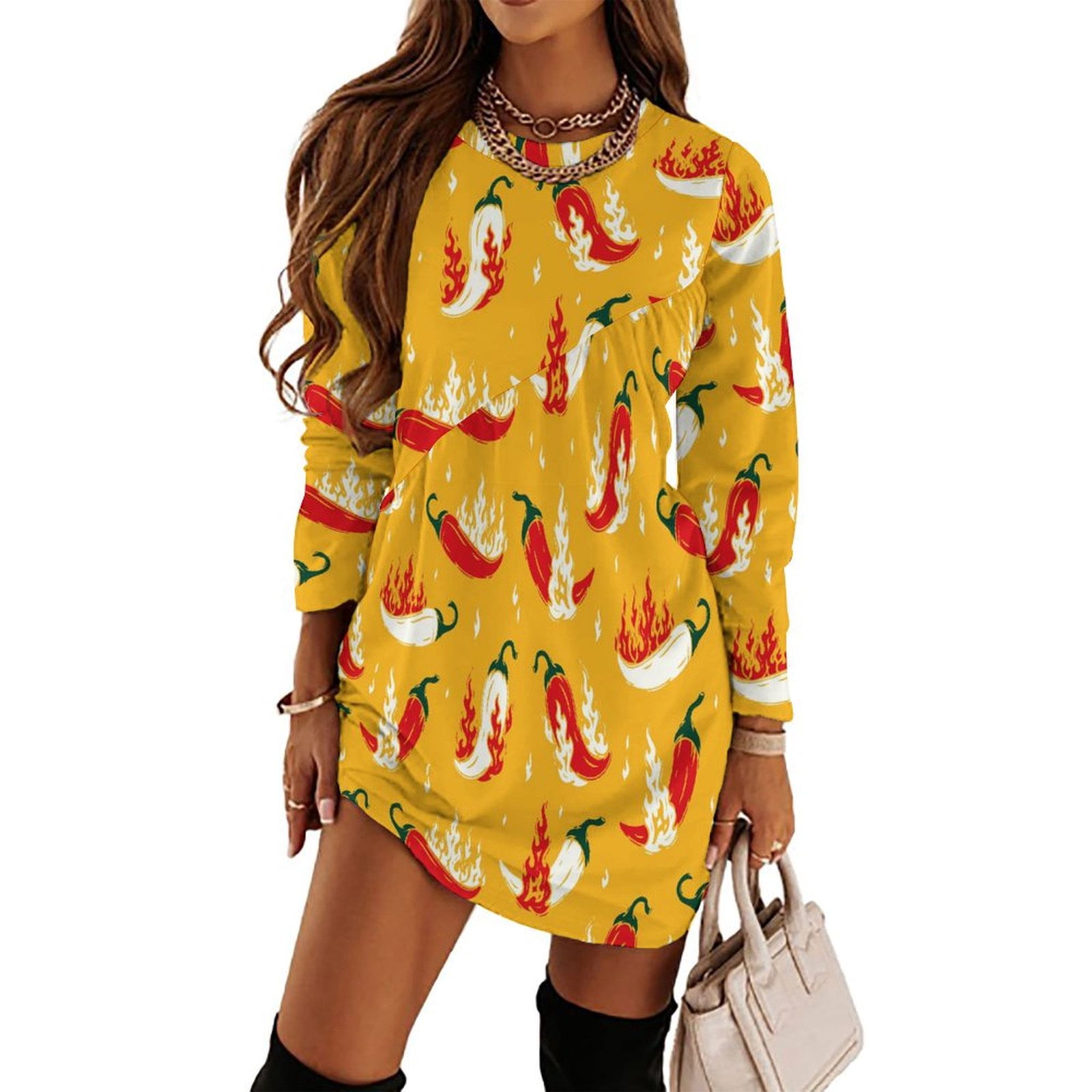 Casual Dresses for Women - Hot Chilli Long Sleeve Fall Dresses for ...