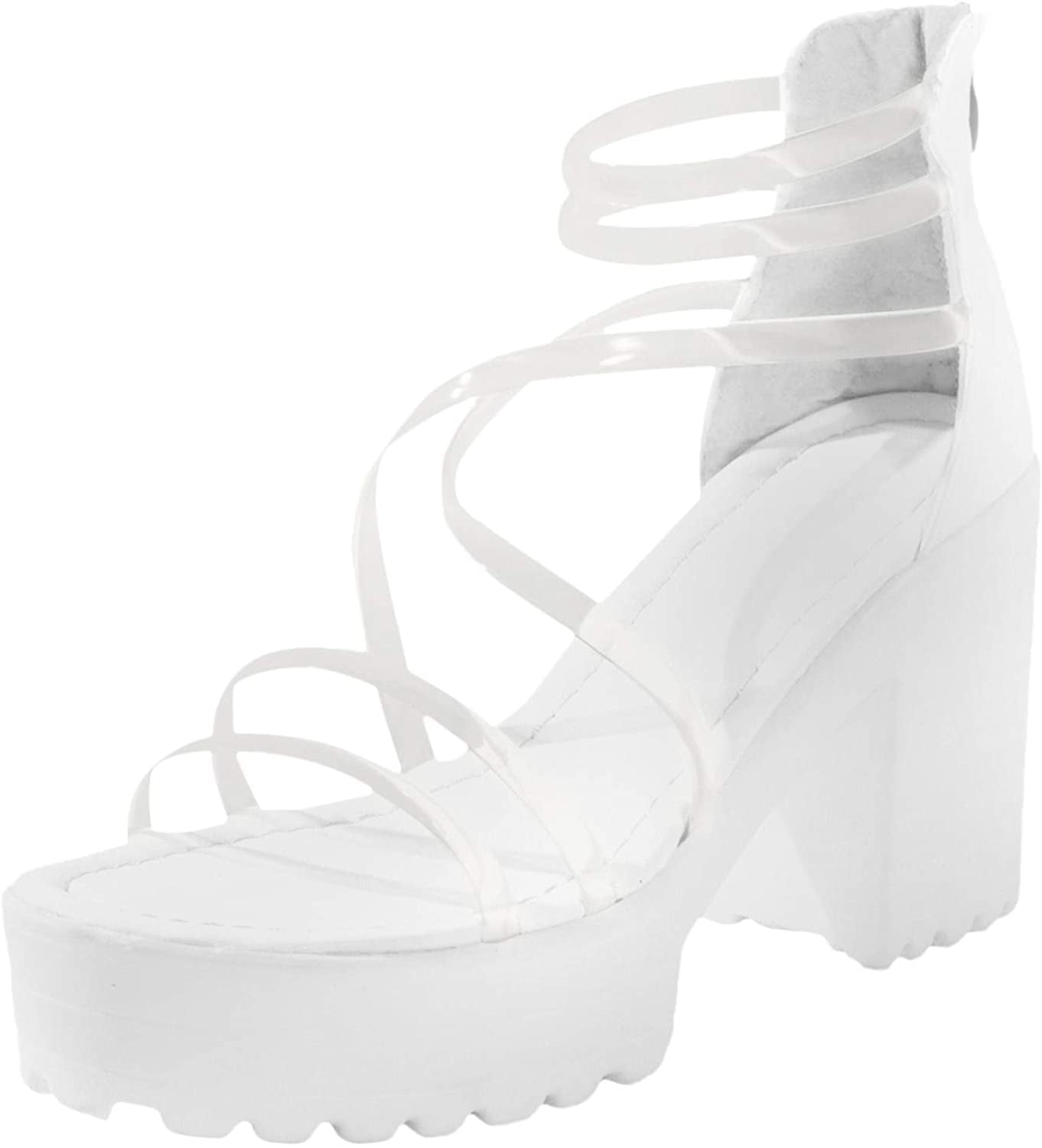 Casual Floral Slippers Comfort Lace Up Sandal Cute Chunky Slides ...